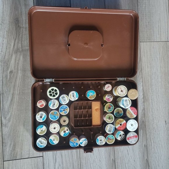 Wilson Wil | Other | Wilson Wilhold Brown Sewing Thread Spools Bobbin ...